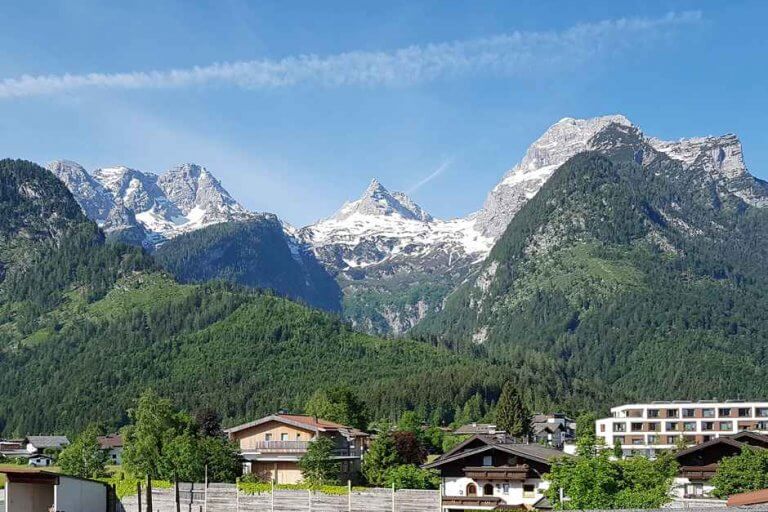 Die Loferer Alm Hütten mit der Saalachtal Sommercard